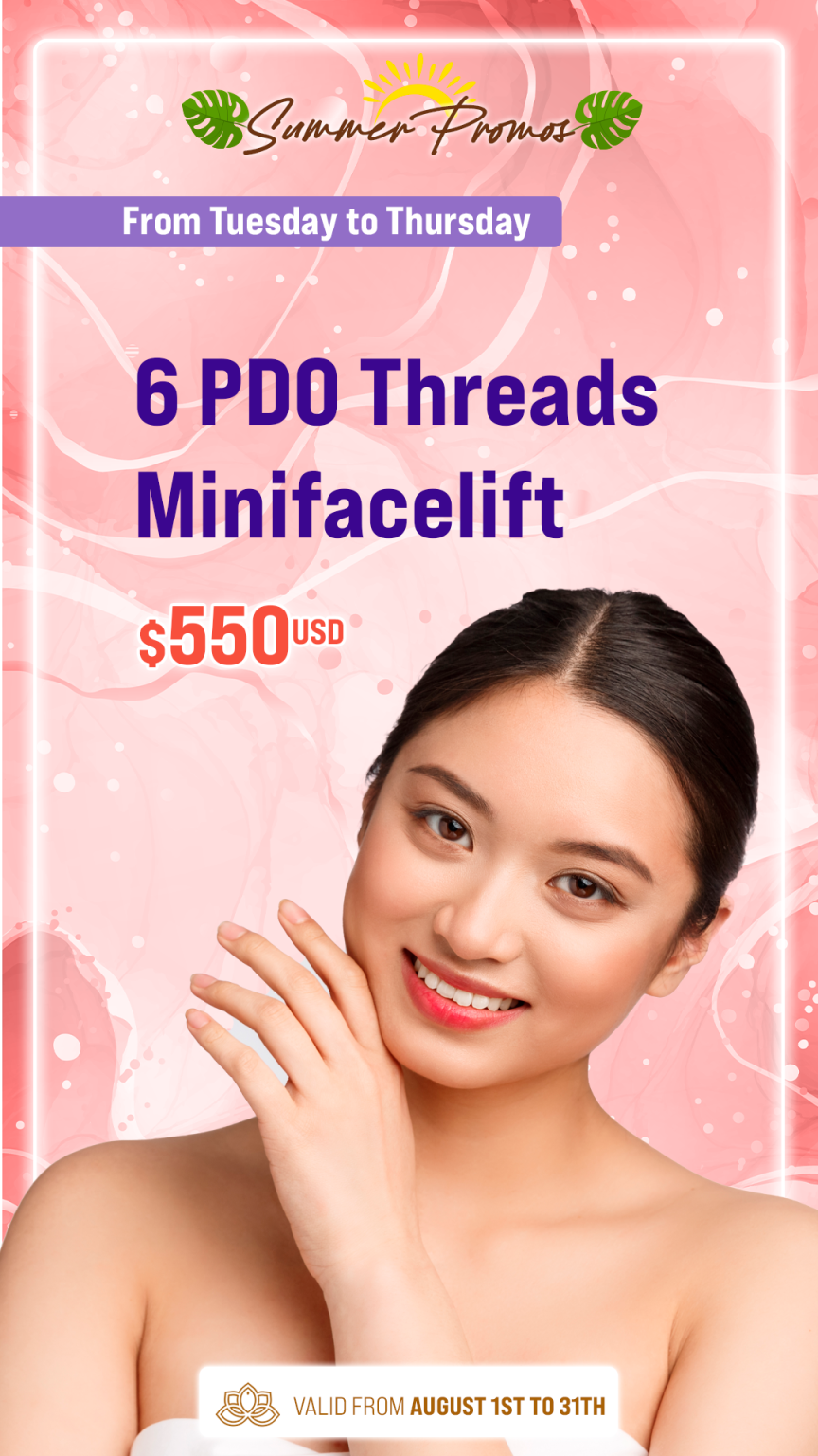 6 PDO Threads Minifacelift - Vive Medical Spa